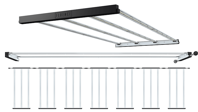 Fluence Unveils Vertical Farming LEDs for Space-Saving Grows