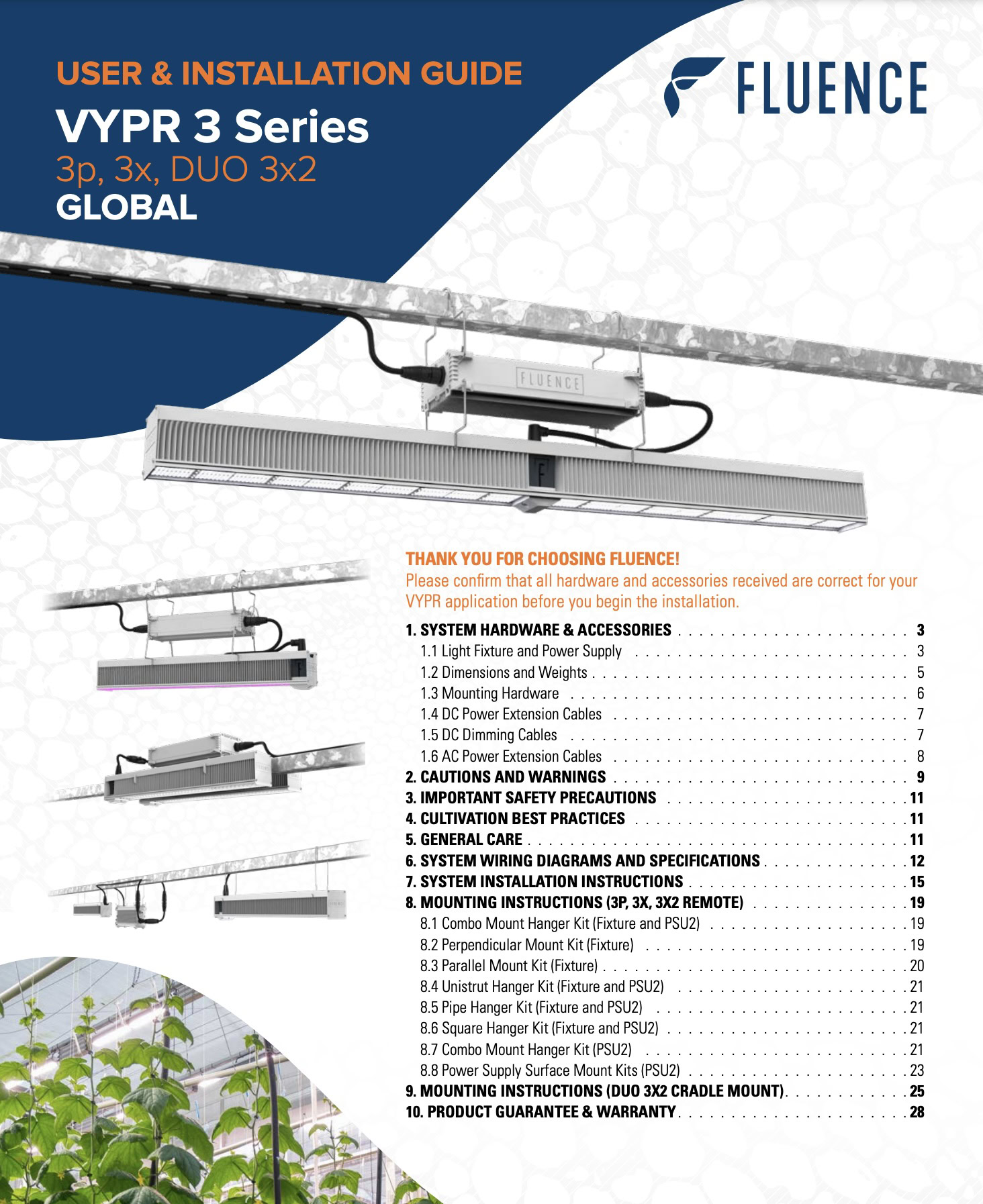 VYPR 3 Series User & Installation Lighting Guide
